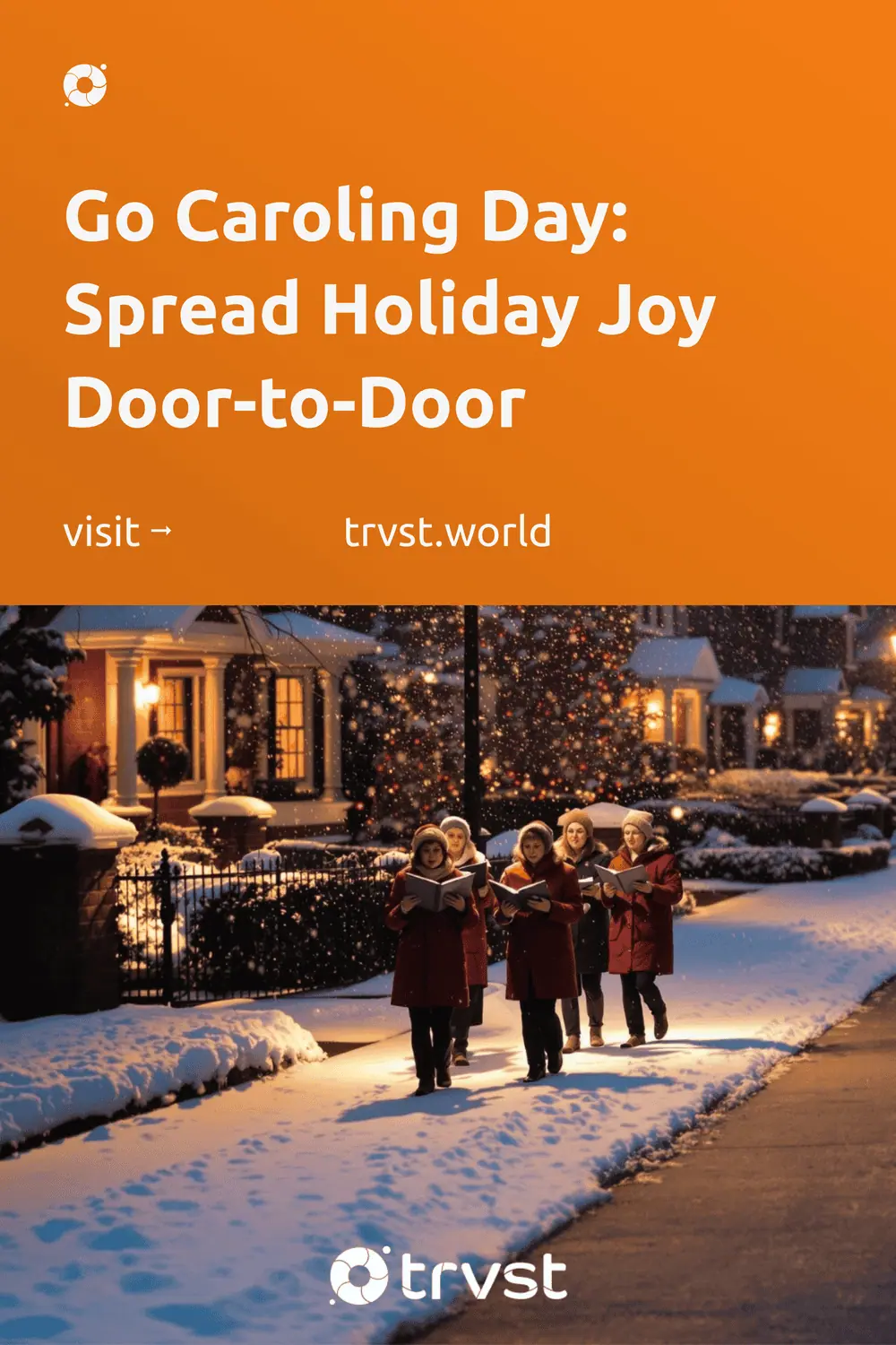 Go Caroling Day: Spread Holiday Joy Door-to-Door